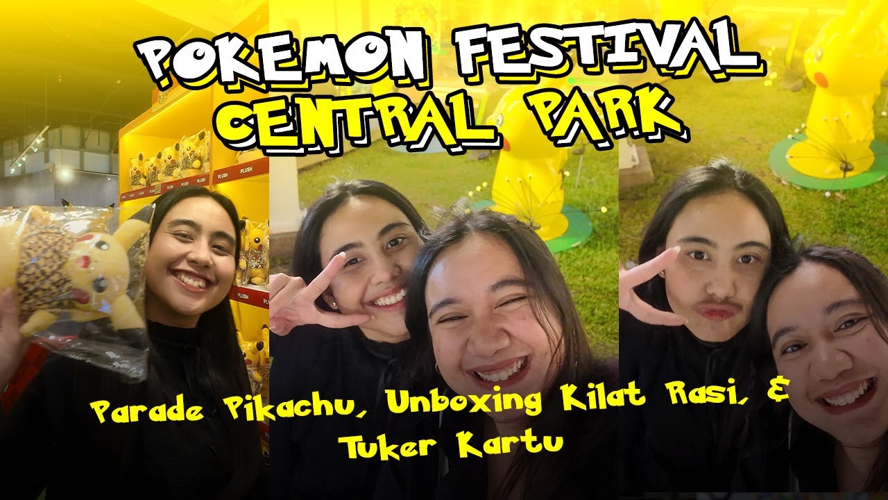 👀 Gemoy Abis! Parade Pikachu, Unboxing Kilat Rasi, & Tuker Kartu di ...