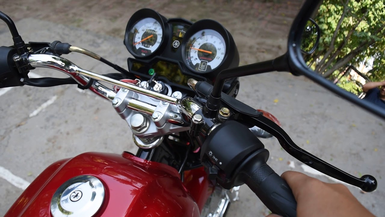 Yamaha YB125z sound and Walkaround Full HD - YouTube