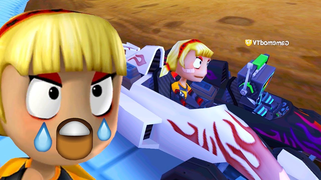 This is Race never loses Of Roxie Roller | Beach Buggy Racing 2 - YouTube