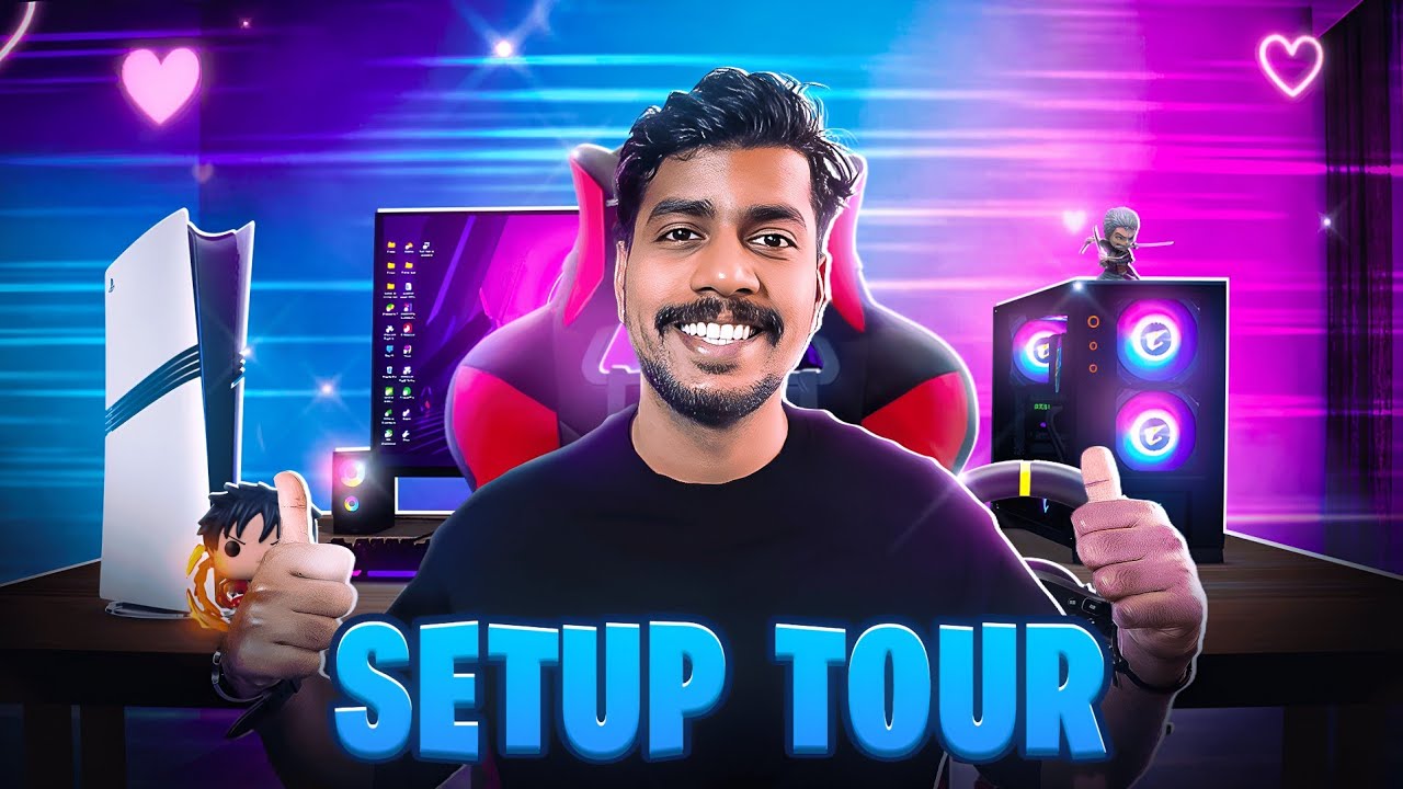MY MILLION DOLLAR SETUP TOUR 😎!! NoobMaster - YouTube