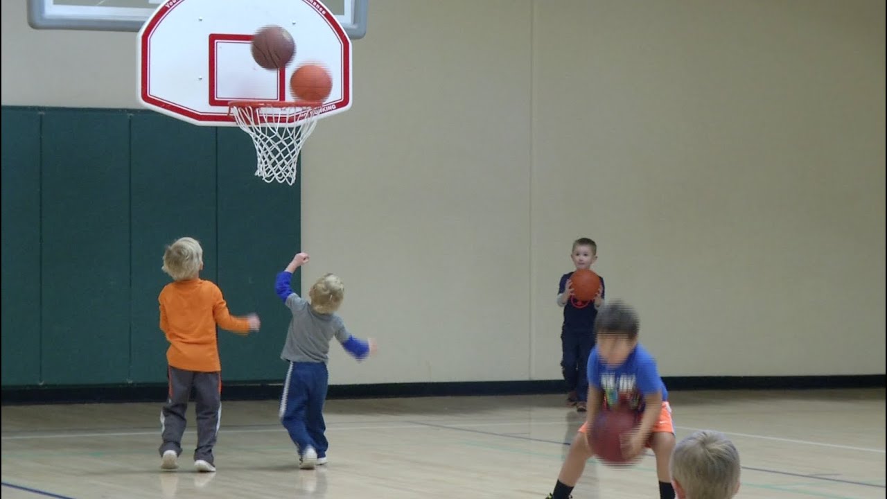 Apex Dinky Dunkers & Little Athletes Class - YouTube