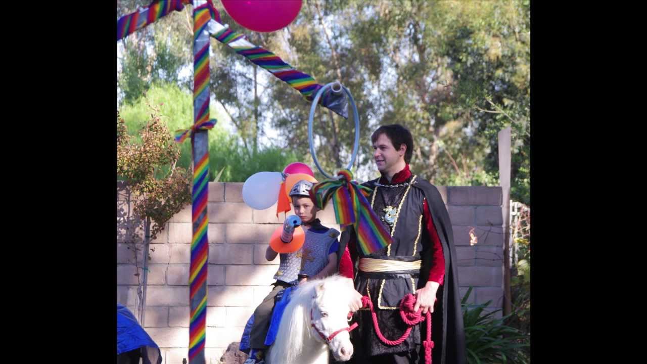 Knights Pony Party - Parties Fantastic - YouTube