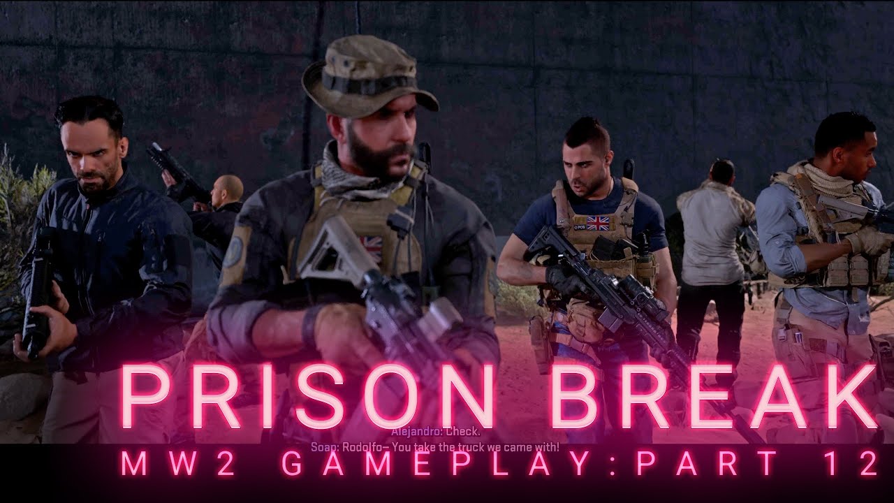 Mexican Special Ops escapes from prison || Op: Prison Break || MW2 ...