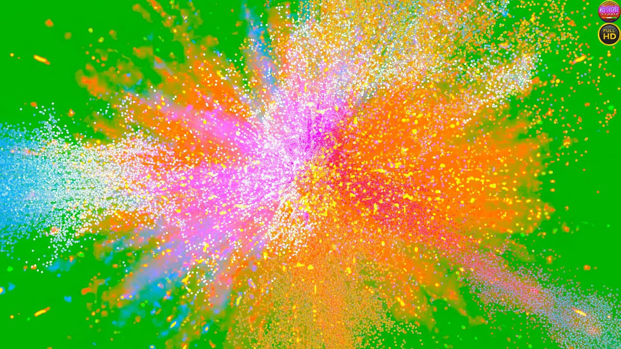 Colour Splash Effect Green Screen + Overlays | Green Screen Color ...