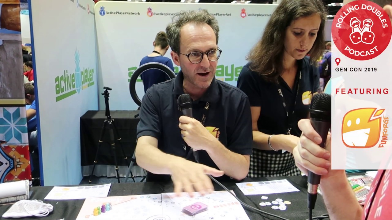 Namiji Preview by FunForge - Rolling Doubles Podcast - Gen Con 2019 - YouTube