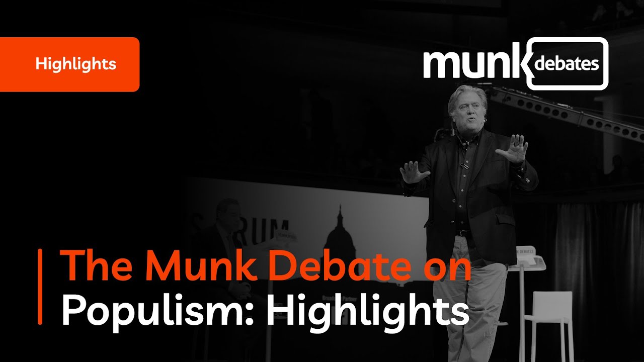 The Munk Debate on Populism: Highlights - YouTube