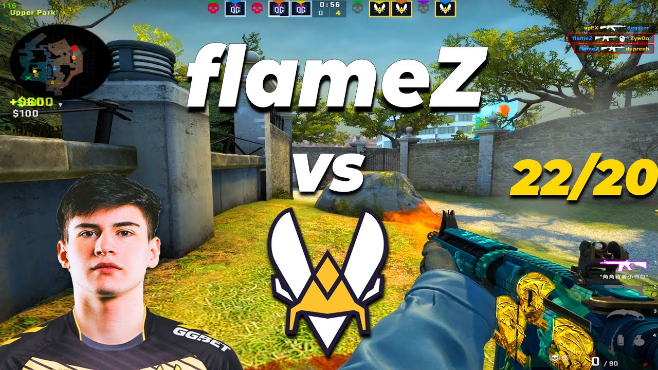 Csgo Pov Og Flamez 2220 Vs Vitality Overpass Iem Rio 2023 Youtube