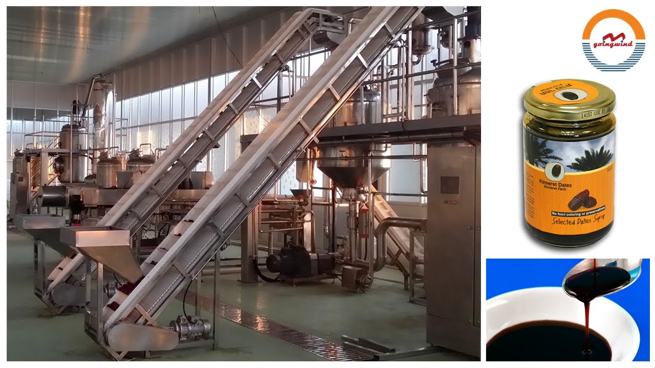 Automatic Date Syrup Making Production Line Palm Dates Honey Molasses ...