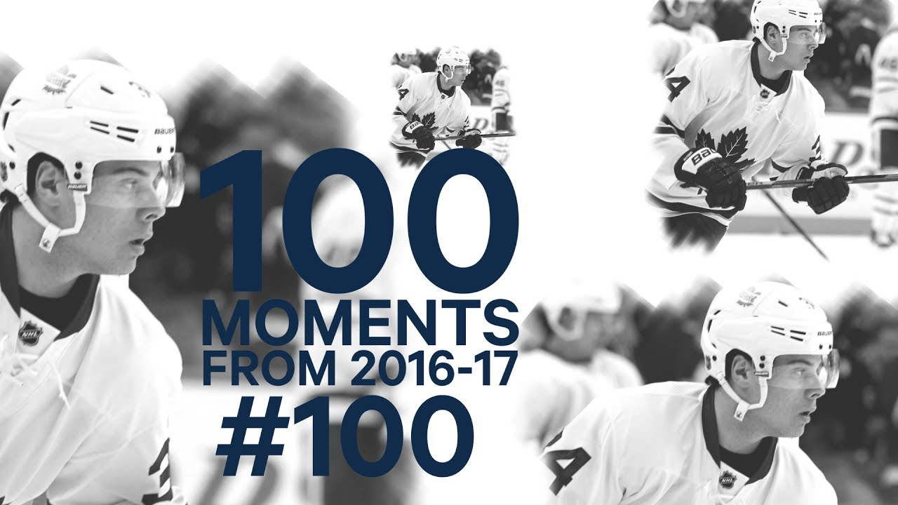 No. 100/100: Auston Matthews' four-goal debut - YouTube