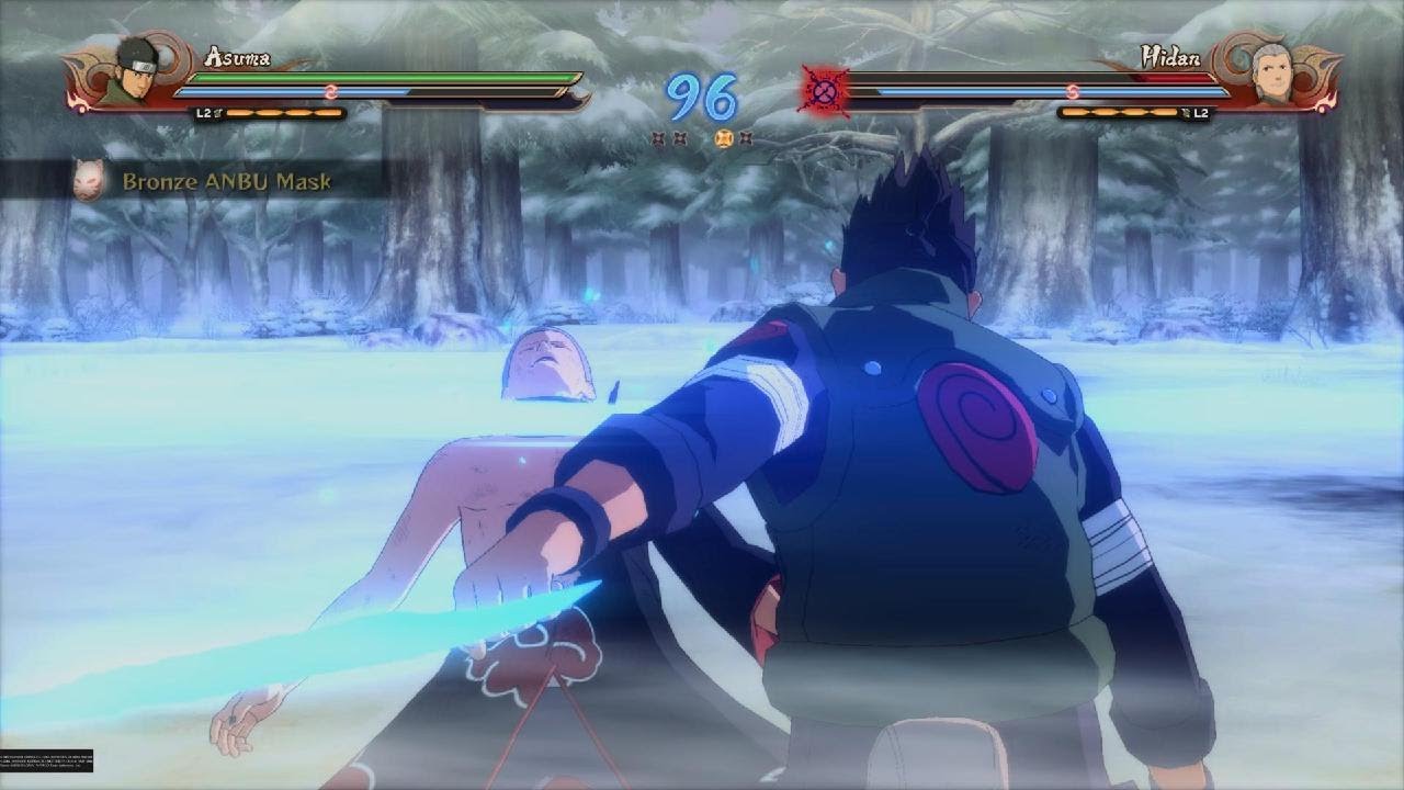 Asuma vs Hidan FIGHTS Naruto SHIPPUDEN: Ultimate Ninja STORM 4 Gameplay ...