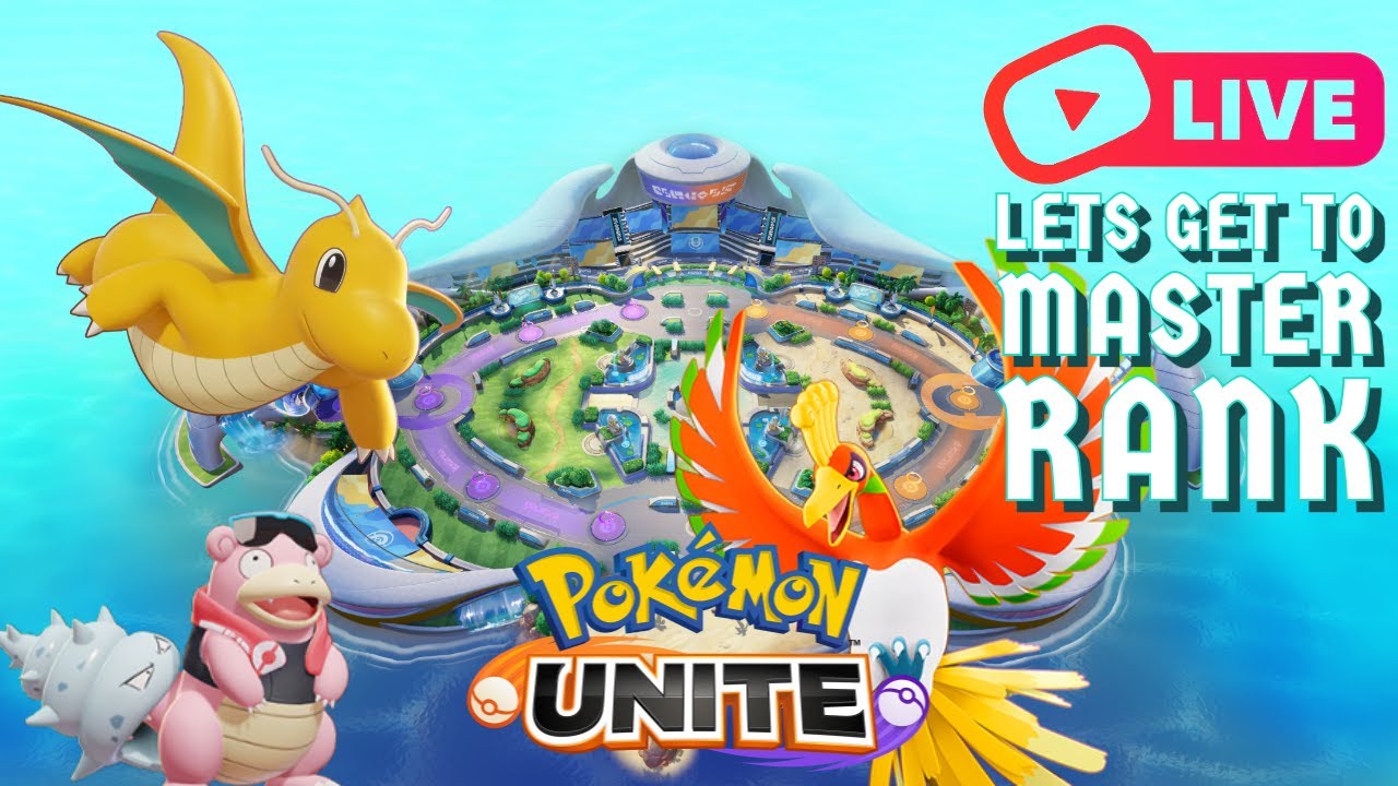 Lets get to Master Rank !! Pokemon Unite Live Gameplay - YouTube