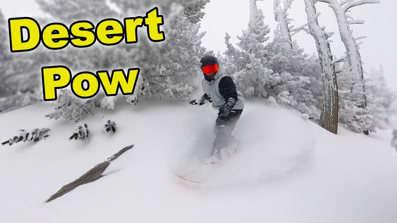 Arizona Snowbowl Powder Snowboarding - YouTube