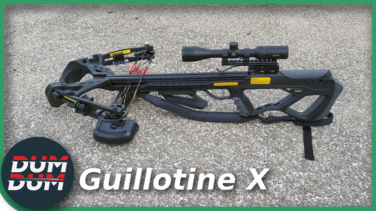 Samostrel Guillotine X - YouTube