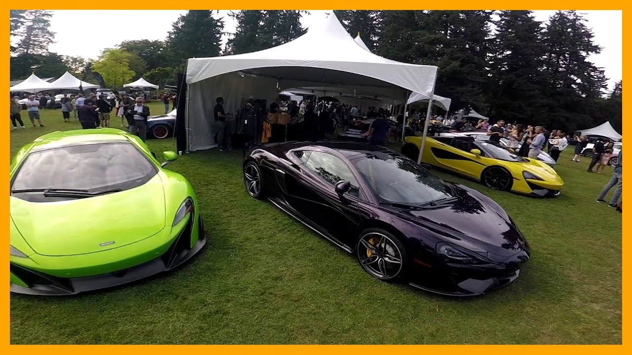 POV Walk Through of 2017 Luxury Supercar Show Vancouver - YouTube