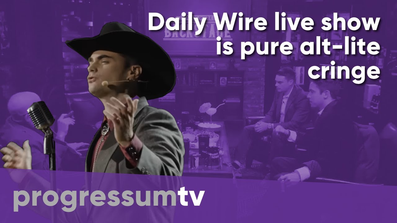 Daily Wire Backstage Live is cringe cranked up to 11 - YouTube