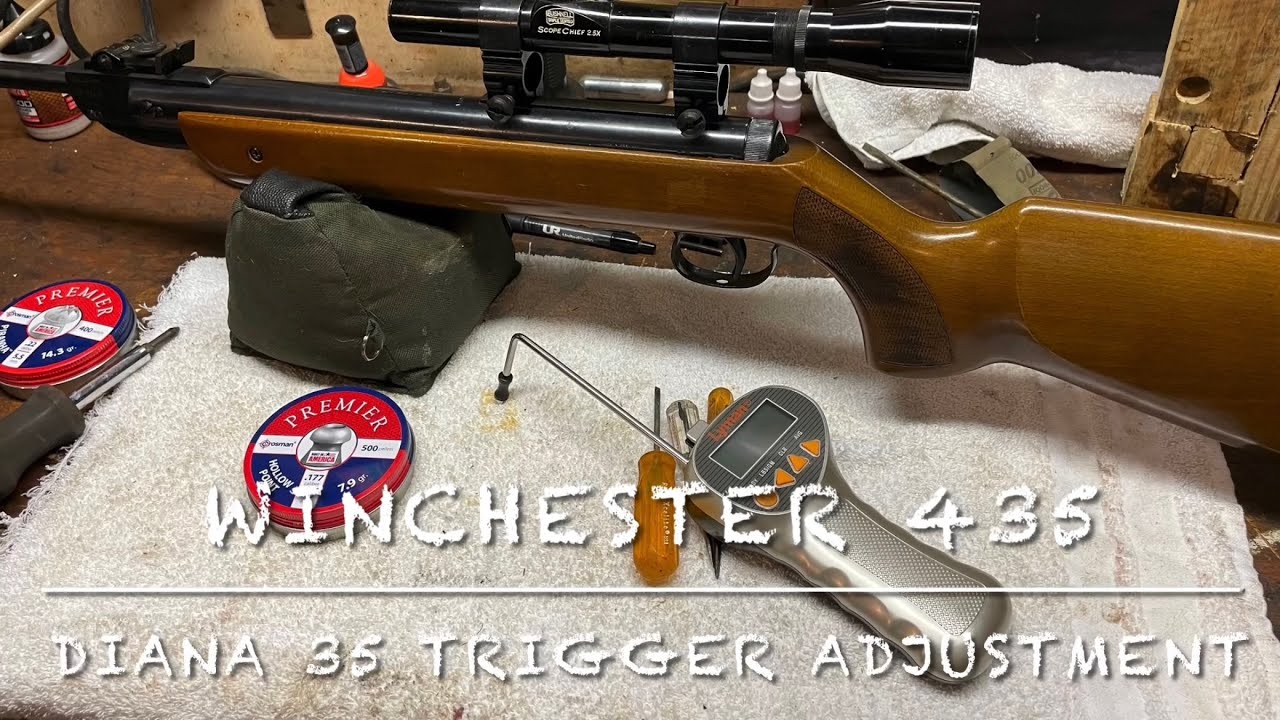 Winchester 435 (Diana 35) factory trigger pull adjustment. How low can ...