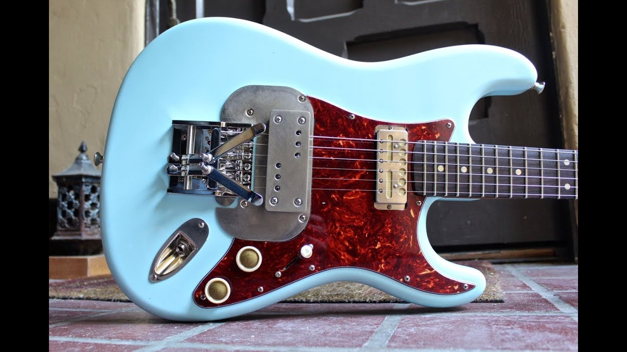 Waterslide Coodercaster w/Duesenberg MultiBender, Mojo Lap Steel & Gold ...