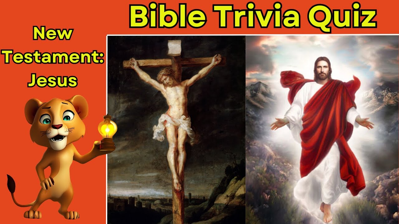Bible Trivia Quiz: 20 Questions about Jesus - YouTube