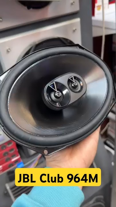 JBL Club 964M | 6"x9" coaxial speaker sound check - YouTube