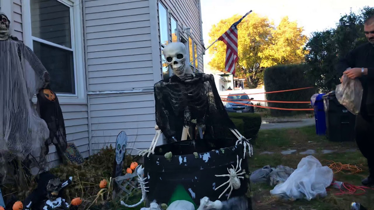 🤮 zombie set up (Halloween) - YouTube