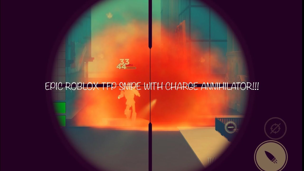 EPIC ROBLOX TFP SNIPE WITH CHARGE ANNIHILATOR!!! #shorts - YouTube
