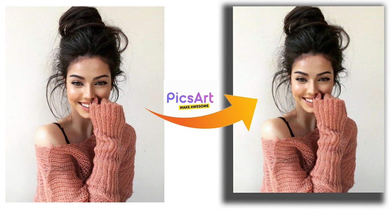 3D SHADOW EFFECT || DRAW 3D SHADOW BEHIND THE IMAGE || PICSART ...