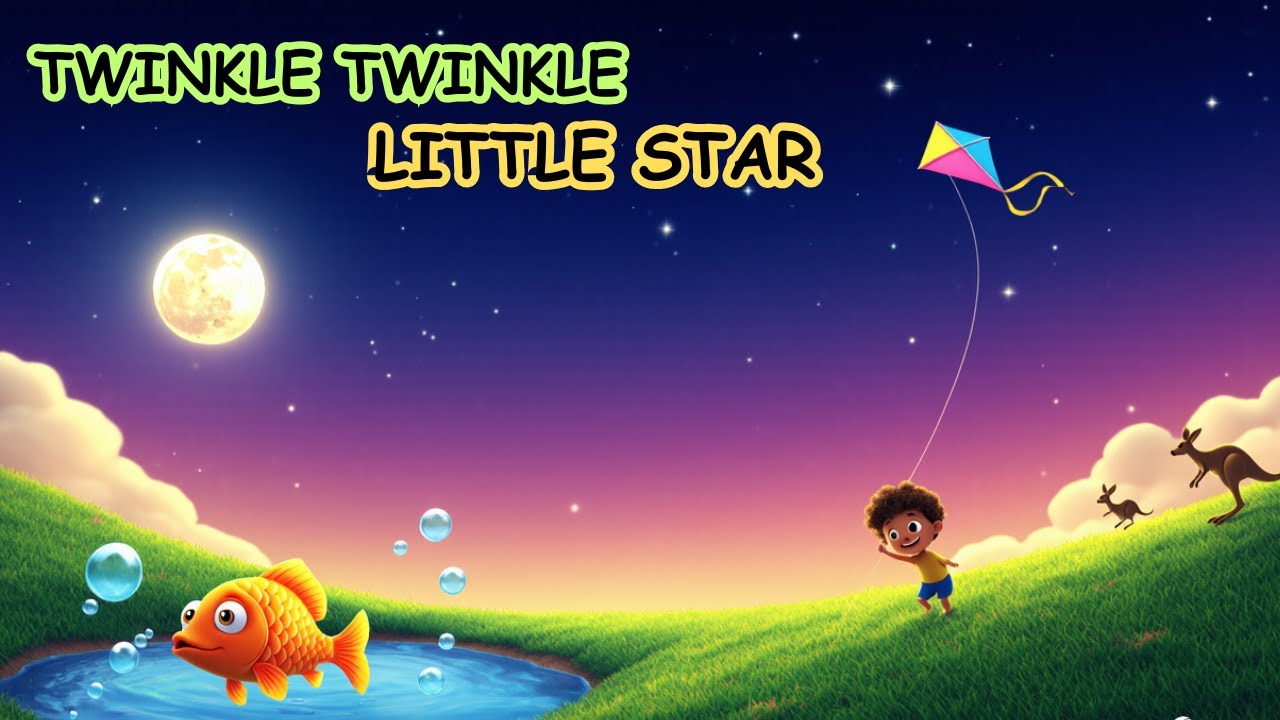 Twinkr Twinkle Little Kite | Kids Rhymes. - YouTube