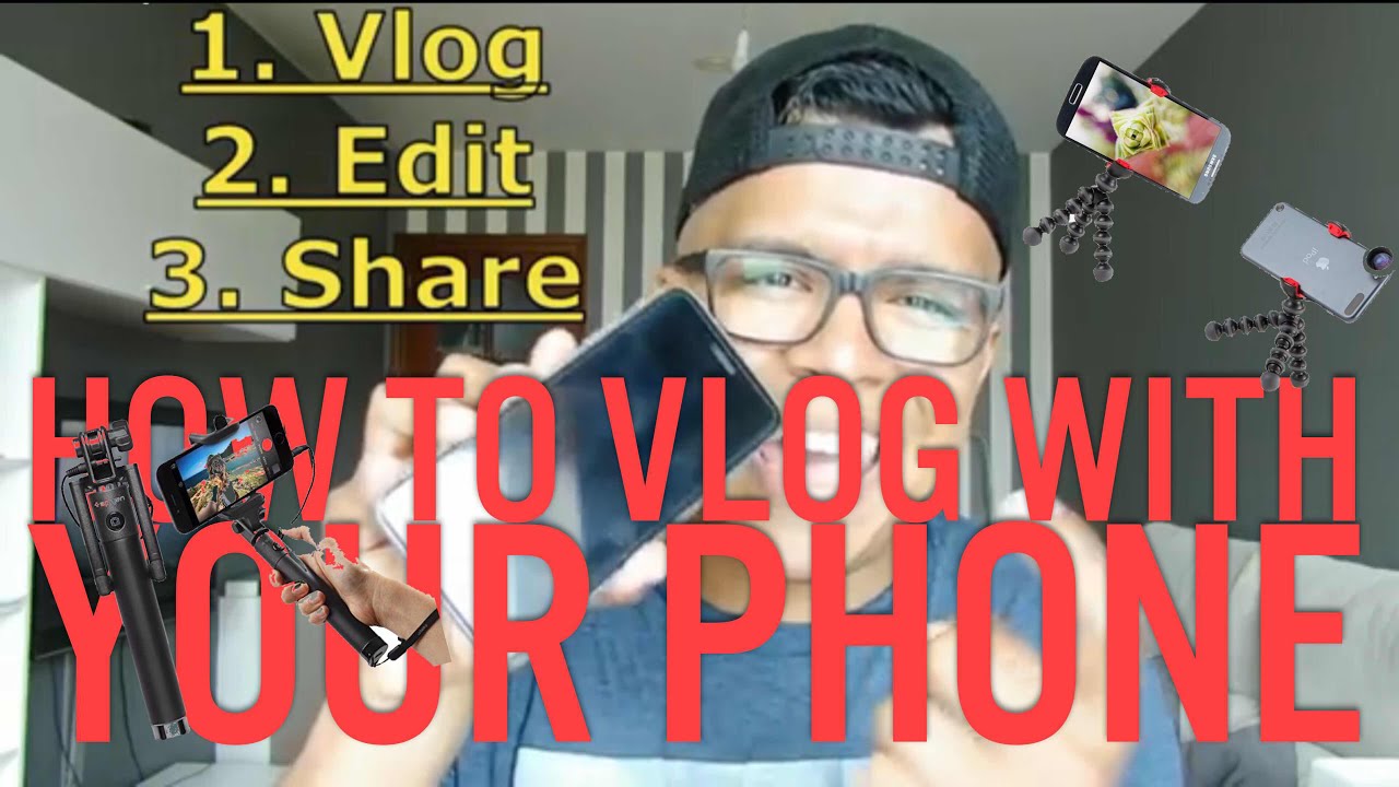 EASY HOW TO DAILY VLOG WITH YOUR PHONE - YouTube