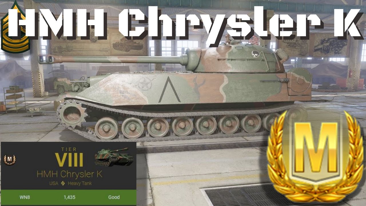 HMH Chrysler K Ace Tanker Battle, World of Tanks Console. - YouTube