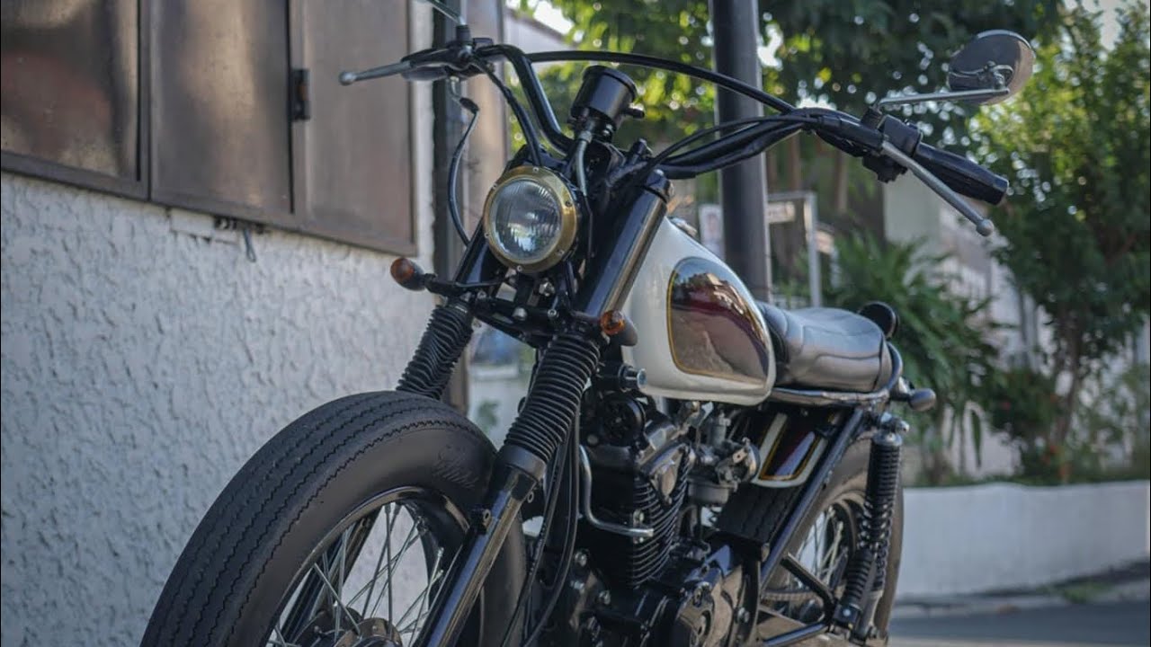 HONDA CB125 Japanese Bratstyle build by Kamote Garage Kustom - YouTube