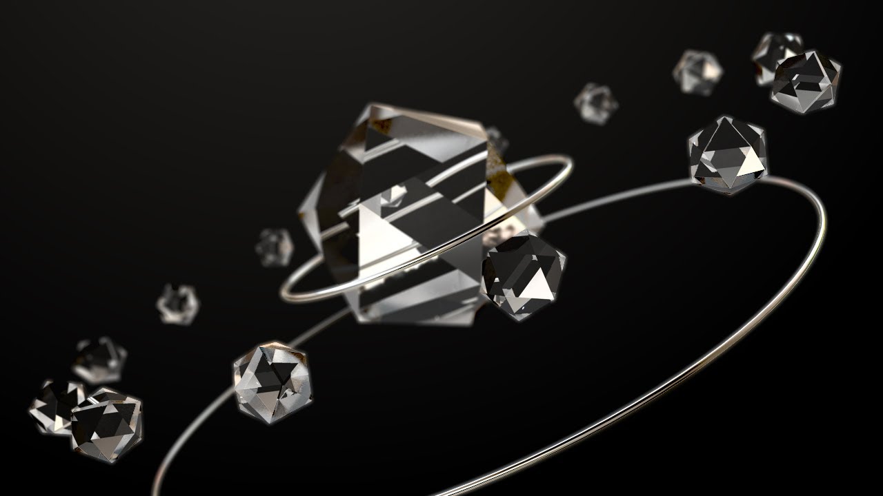 Diamond in Cinema 4D - YouTube