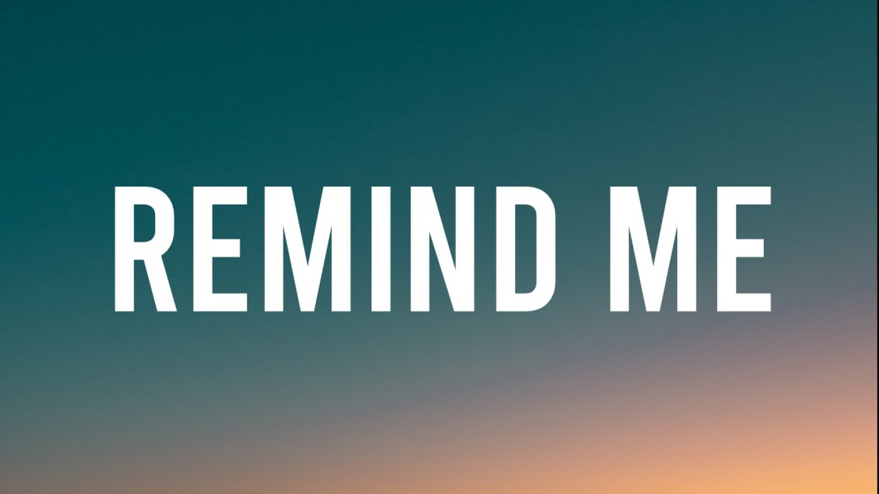 Bastille - Remind Me (Lyrics) - YouTube