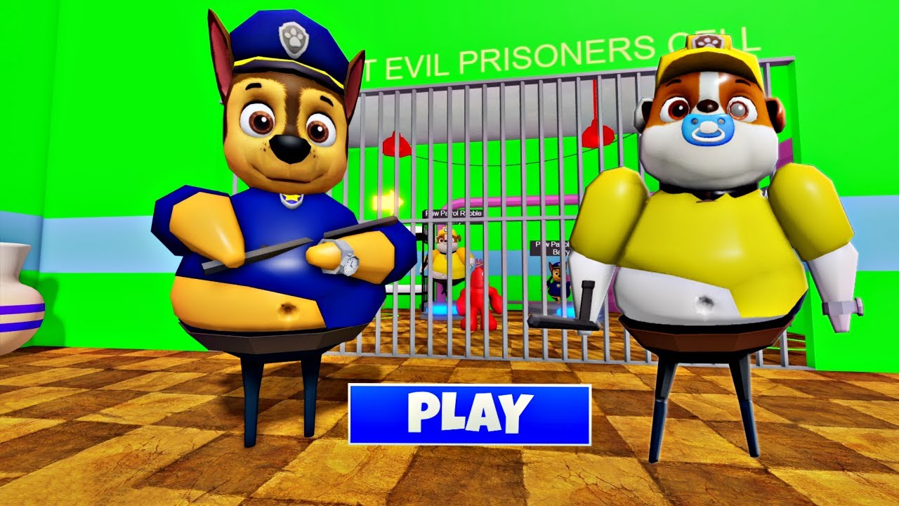 NEW BABY PAW Patrol Rubble BARRY Walkthrough Full GAMEPLAY #roblox # ...