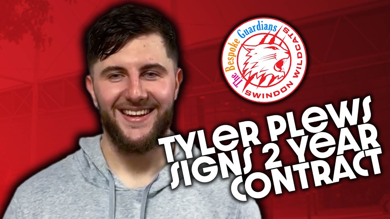 Tyler Plews Signs 2 Year Deal with Swindon Wildcats - YouTube