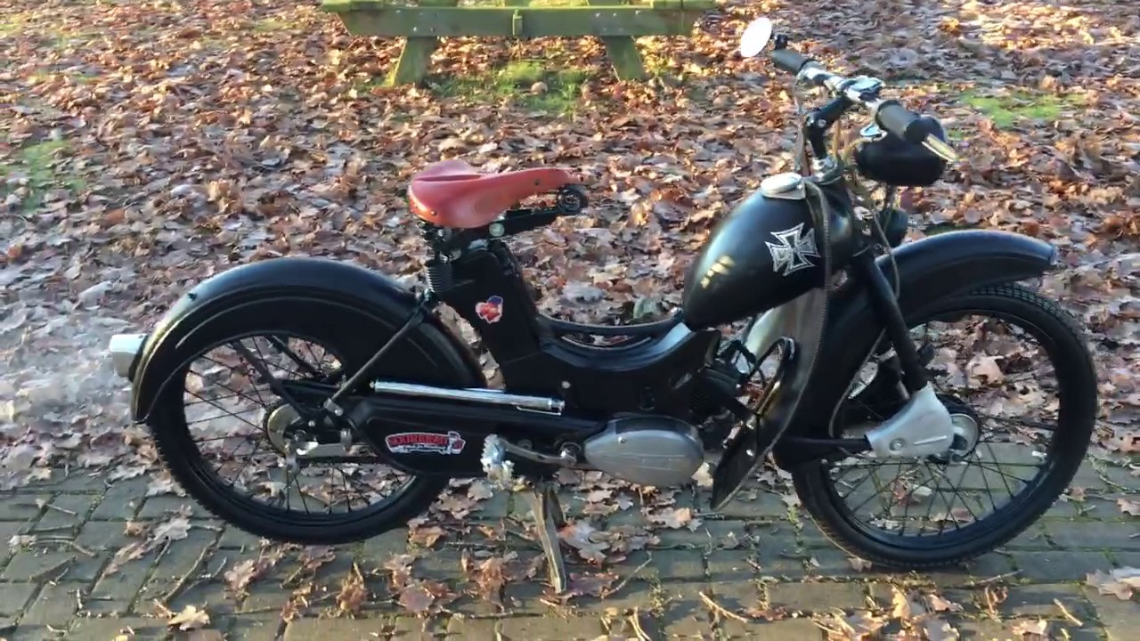 Simson SR2E Custom Bike - YouTube