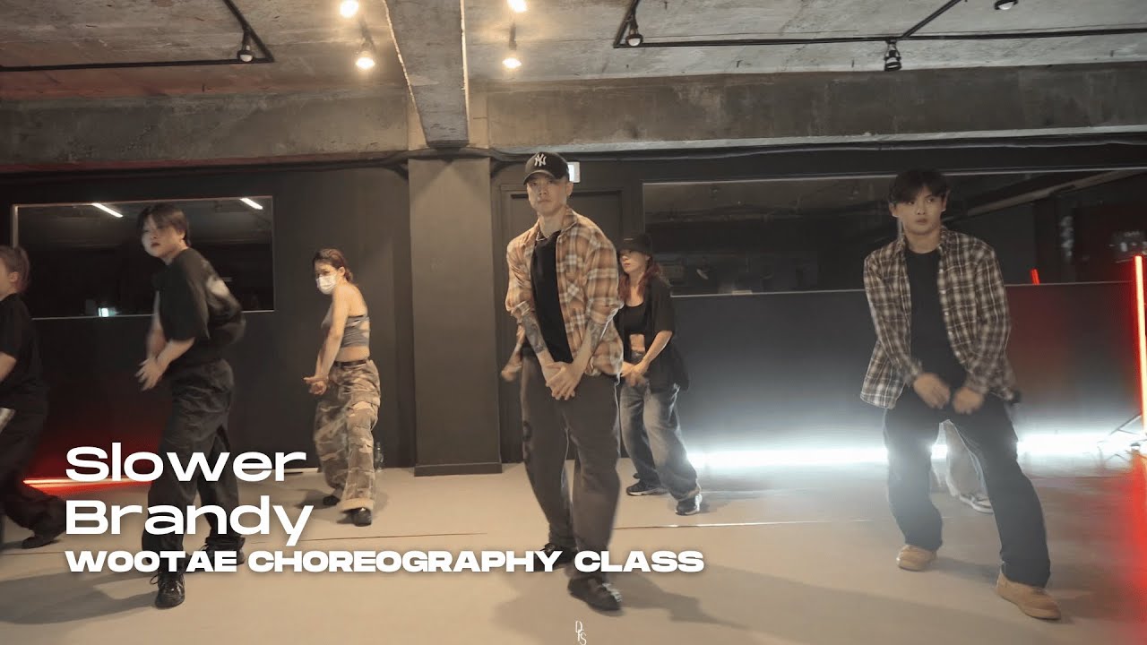 Slower - Brandy / Wootae Choreography Class / DFS STUDIO 2024 - YouTube
