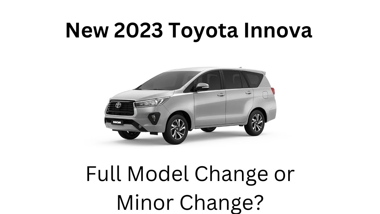 2023 Toyota Innova 2.8 V AT | Incoming New Innova this Year! - YouTube