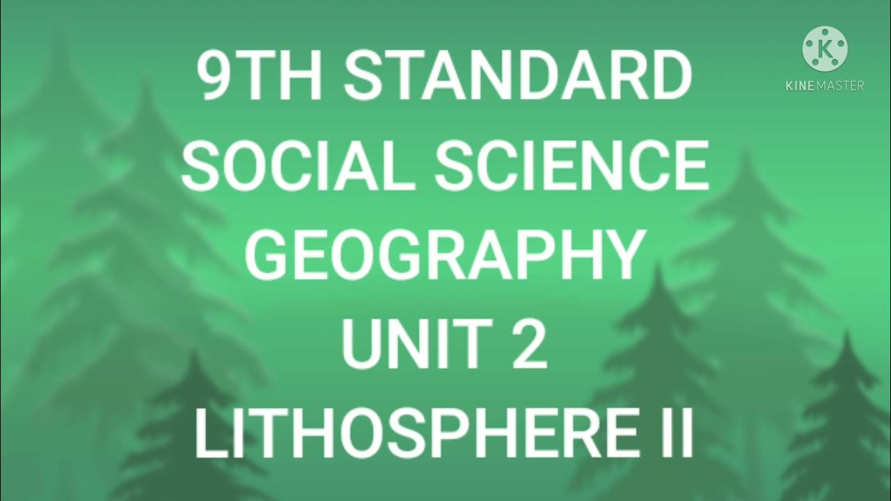 9TH STANDARD SOCIAL SCIENCE GEOGRAPHY UNIT 2 MAP WORK - YouTube