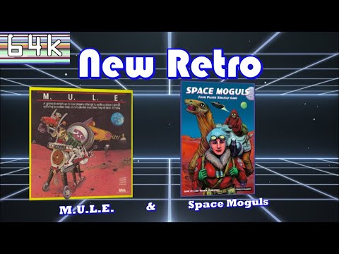 New Retro #36 (M.U.L.E [C64] /Space Moguls [C64]) - YouTube