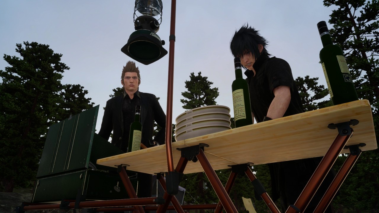 Final Fantasy XV - The Chopping Block Quest: Ignis & Noctis Chop ...