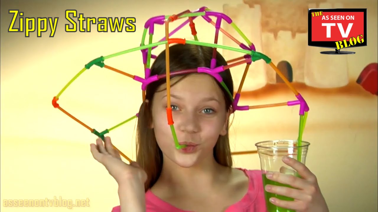 Zippy Straws As Seen On TV Commercial Buy Zippy Straws As Seen On TV ...