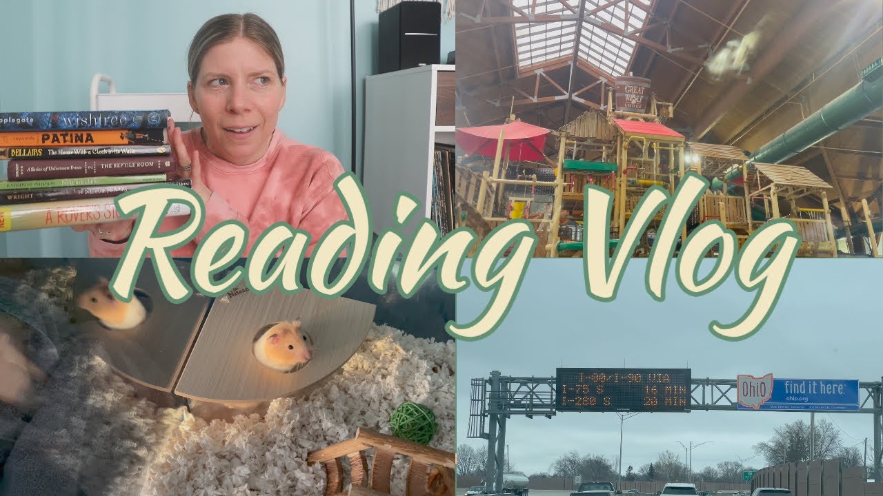 Reading vlog: reading middle grade books and visiting a waterpark ...