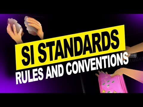 SI Standards, Rules and Conventions for Writing SI Units and their ...