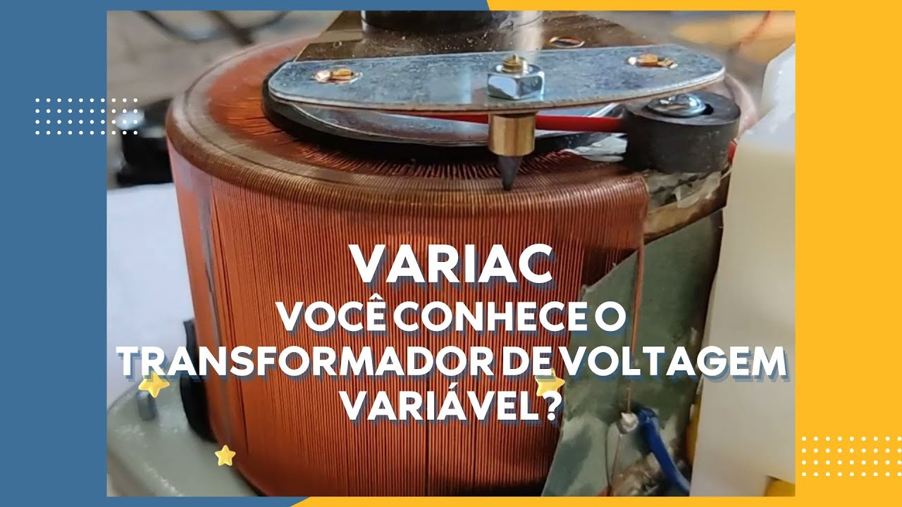 Variac - Transformador de entrada e saída variável - EP208 - YouTube
