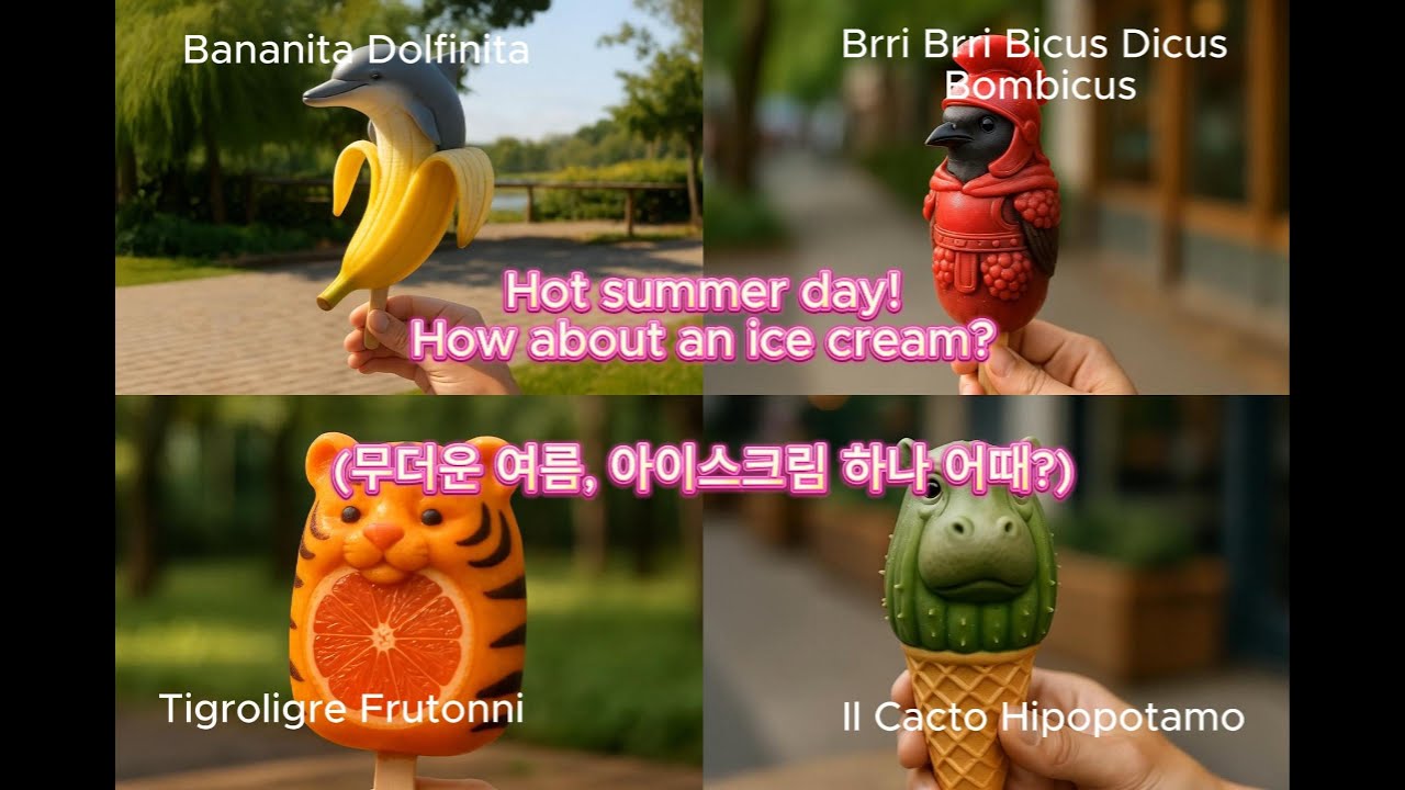 Italian Brainrot : ICE CREAM Edition(이탈리안 브레인롯 아이스크림)#Italian#Brainrot# ...