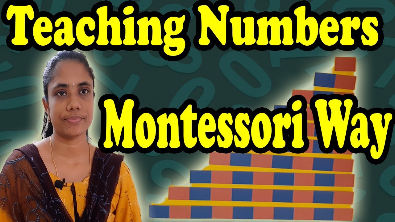 Montessori Way of Teaching Numbers|How To Teach Numbers|Montessori ...