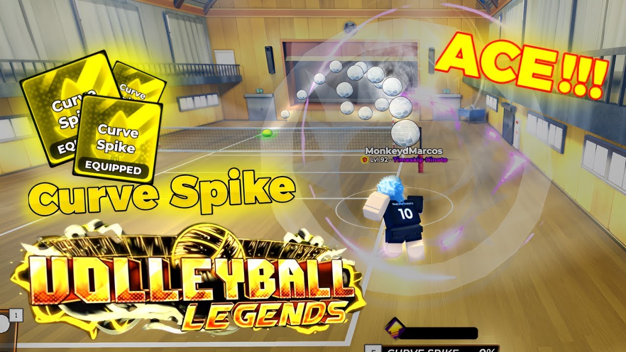 VOLLEYBALL LEGENDS: DOMINE O CURVE SPIKE COMO UM PRO! - YouTube