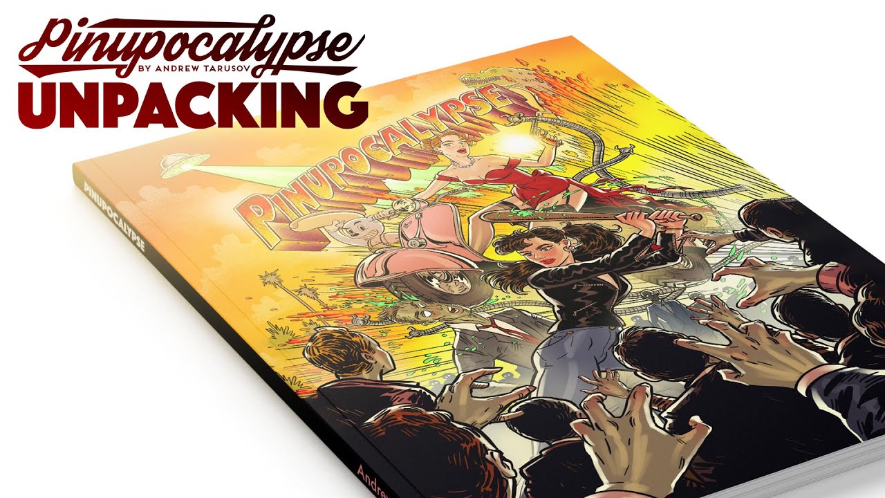 PINUPOCALYPSE book unpacking! - YouTube