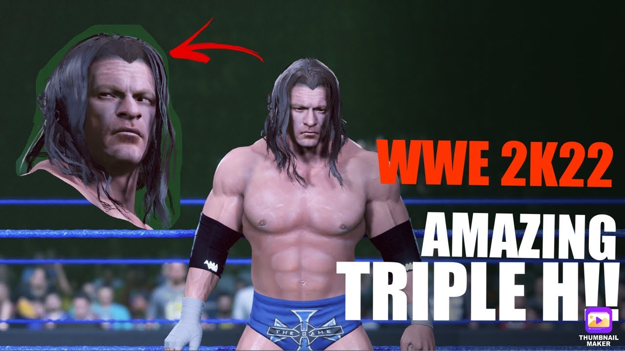Download this AMAZING Triple H from WWE 2K22 Community Creations now ...