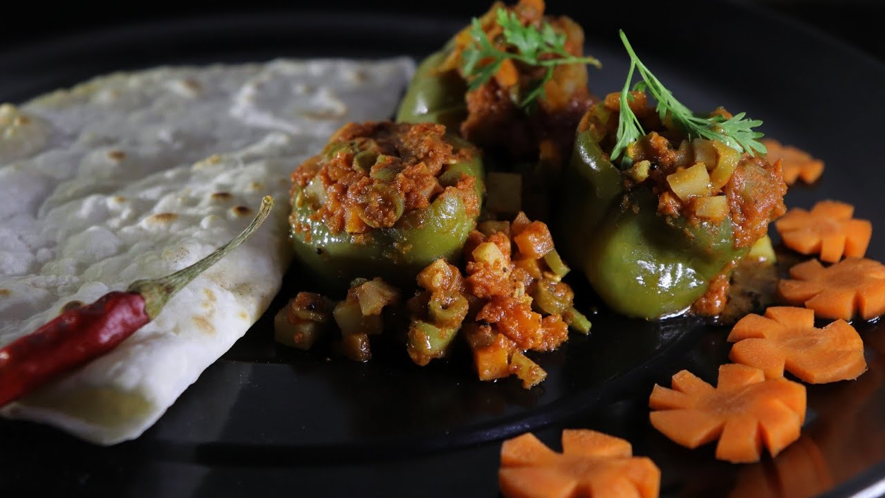 Stuffed capsicum || Capsicum Recipe || Quick and easy recipe || Tasty ...